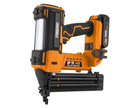 Freeman 20V Cordless 18 Gauge Brad Nailer Kit w Battery and Charger PE20VBR50 Nail Gun Depot