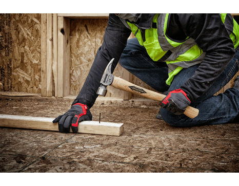 Stiletto 14oz Smooth Face 16 Curved Hickory Handle Framing Hammer TI14SC 16 Nail Gun Depot